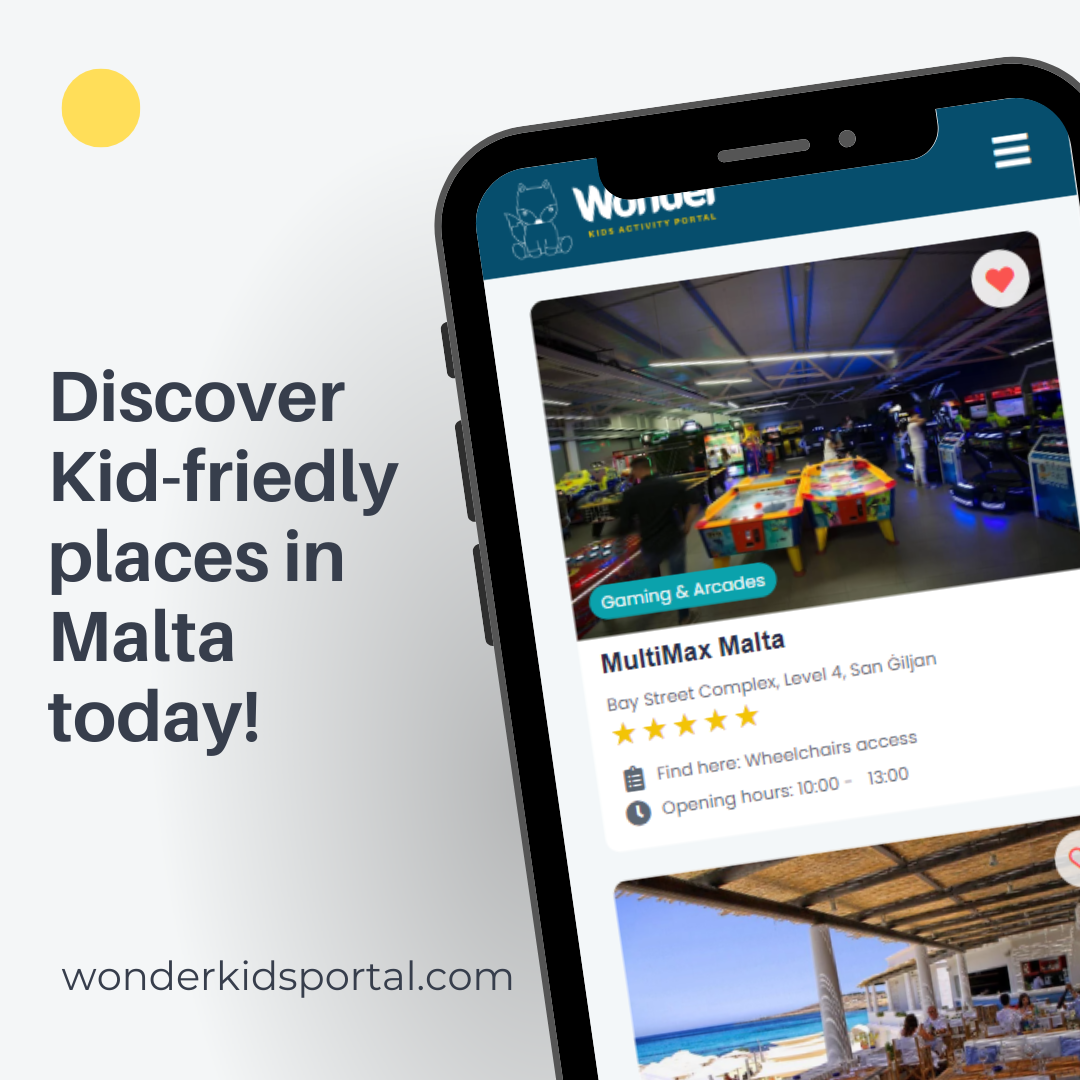 Wonder - Kids friendly places activities in Malta